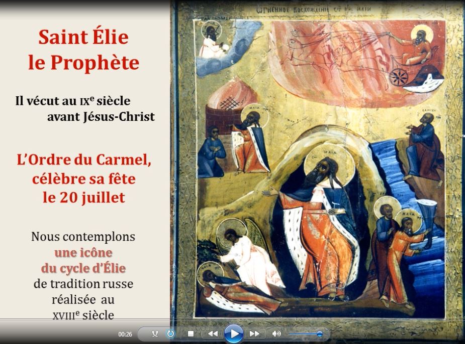 Prier avec une icône : 8. Prophète Élie
