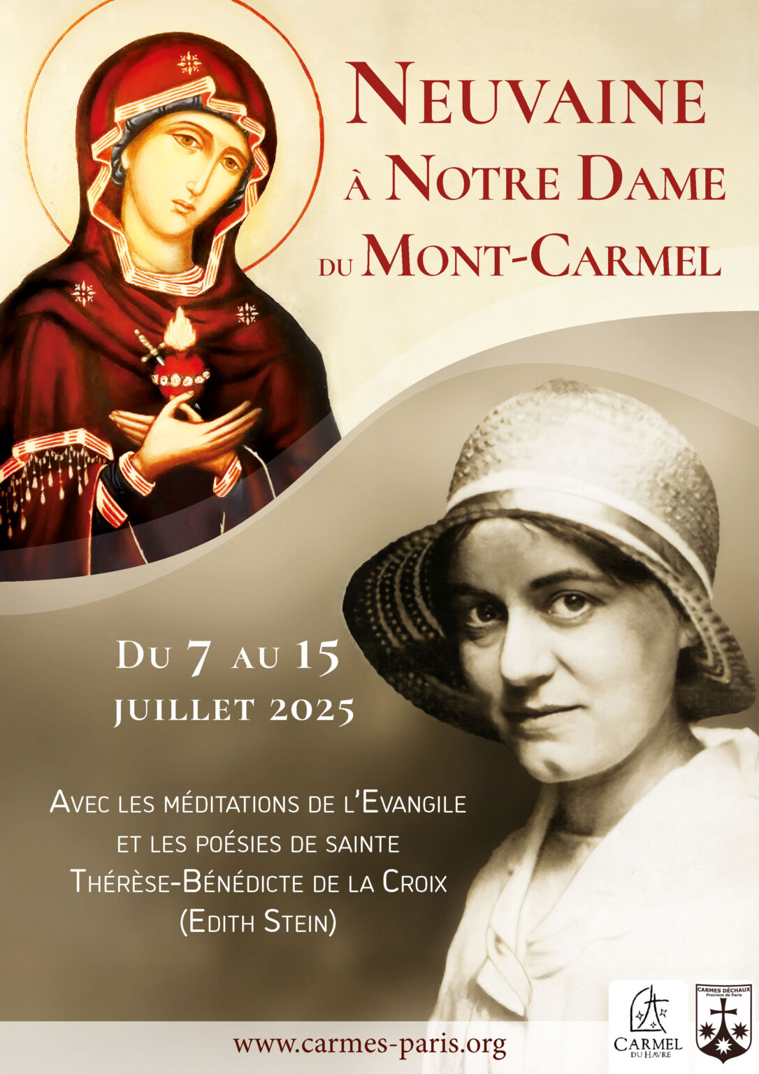 Neuvaine à Notre Dame du Mont-Carmel : du 7 au 15 juillet 2025 - Province de Paris des Carmes ...